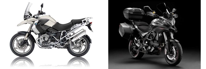 Motorrad Vergleich BMW R 1200 GS 2011 vs. Ducati Multistrada 1200 S GT 2013
