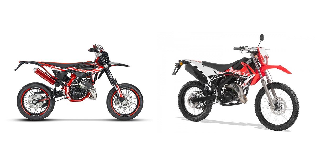 Confronto tra moto Beta RR Motard 2T 50 Track 2025 VS. Rieju MRT 50 2024