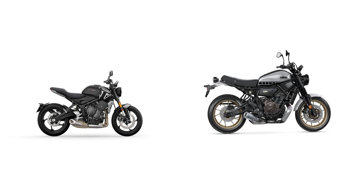 Triumph Trident 660 2021 vs Yamaha XSR700 Legacy 2024
