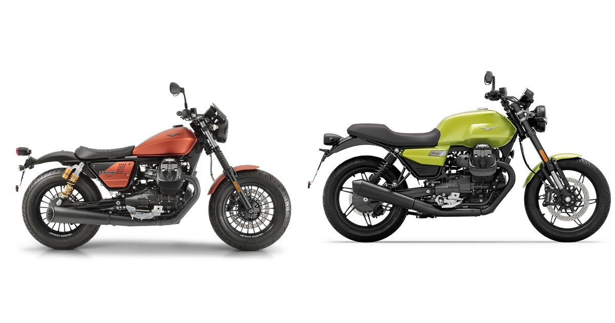Moto Guzzi V9 Bobber Sport 2020 vs Moto Guzzi V7 Sport 2025