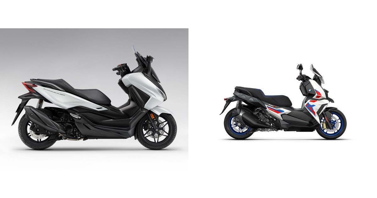 Honda Forza 350 2025 vs BMW C 400 X 2023