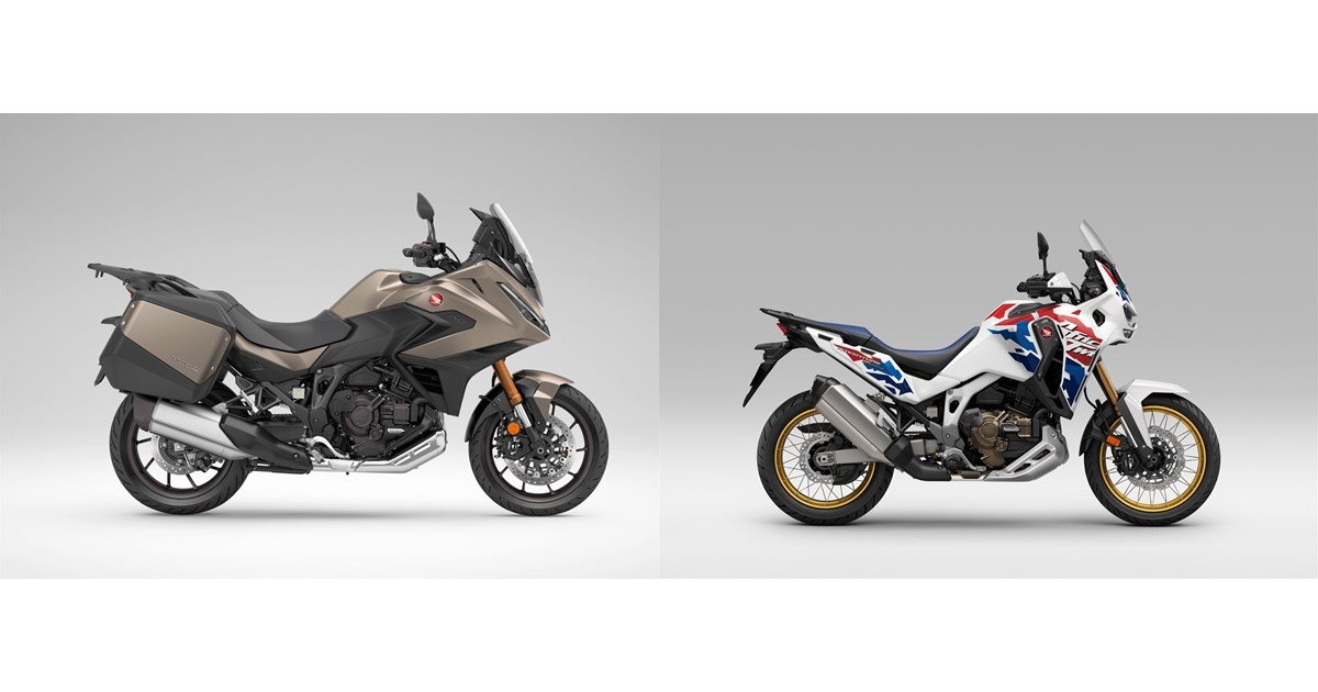 Honda NT1100 DCT Electronic Suspension 2025 vs Honda CRF1100L Africa ...