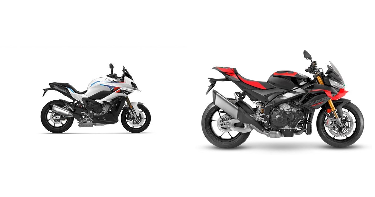 Motorrad Vergleich BMW S 1000 XR 2024 vs. Aprilia Tuono V4 1100 Factory 2025