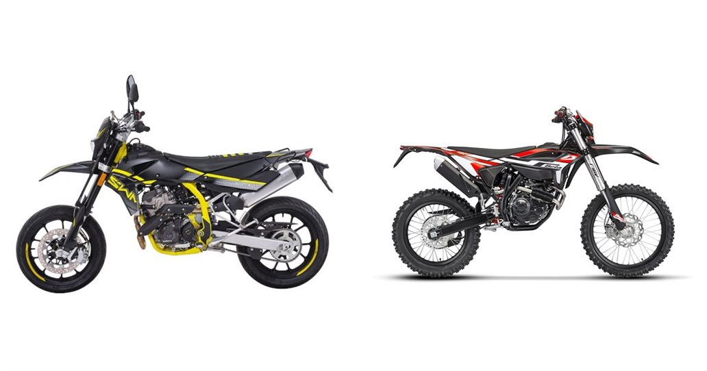 Motorrad Vergleich SWM SM 125 R 2022 vs. Beta RR 4T 125 T 2024