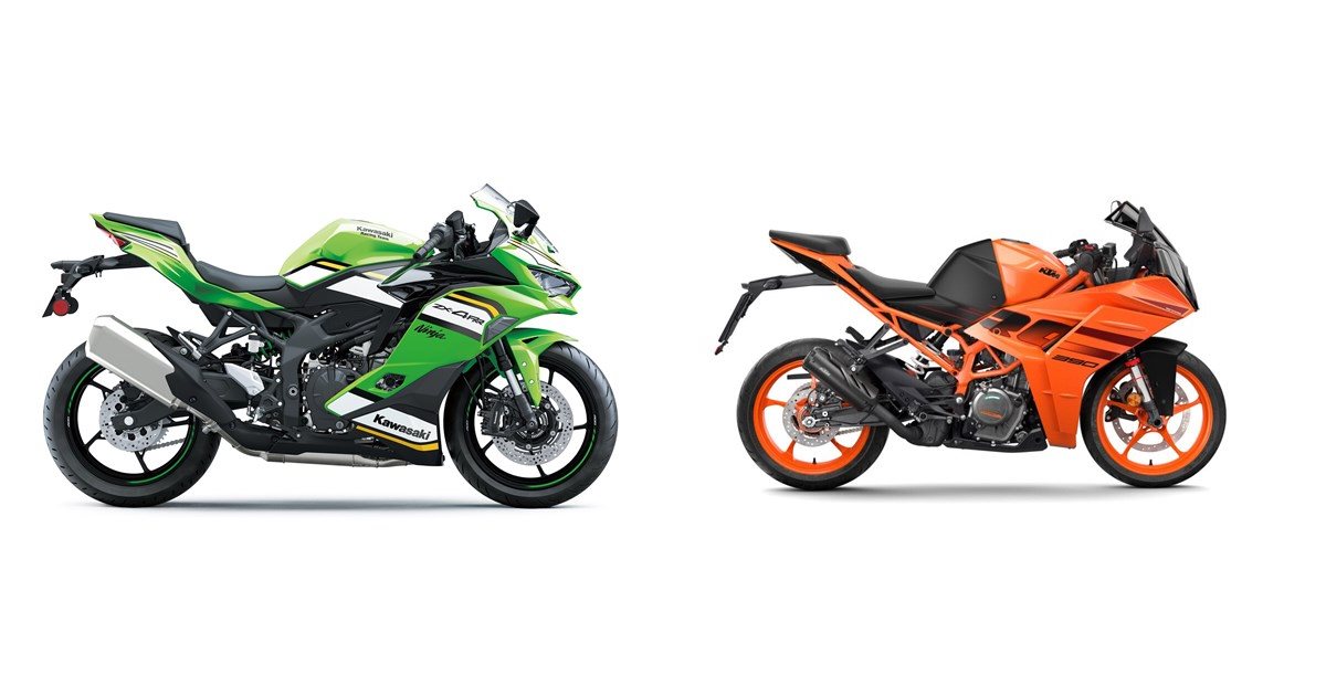 Kawasaki Ninja ZX-4RR 2025 vs KTM RC 390 2024