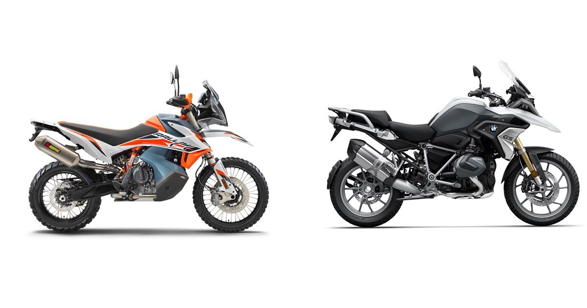 Motorrad Vergleich KTM 890 Adventure R Rally 2021 vs. BMW R 1250 GS 2021