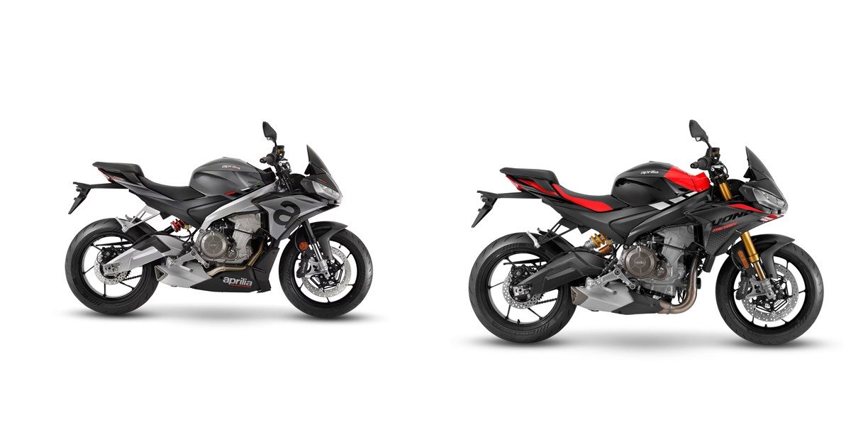 Aprilia Tuono 660 2023 vs Aprilia Tuono 660 Factory 2025
