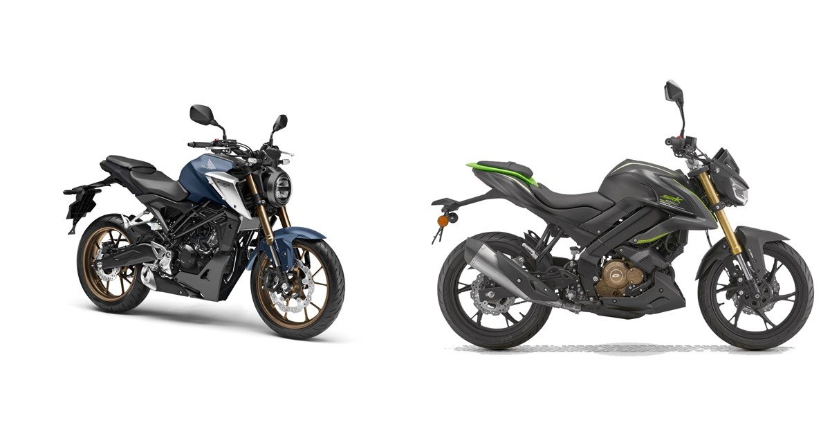 Honda CB125R 2022 vs QJ Motor SRK 125 S 2025
