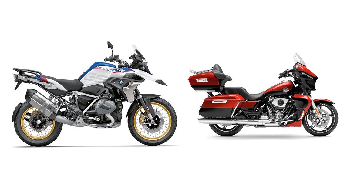 BMW R 1250 GS 2022 vs Harley-Davidson Street Glide Ultra 2025