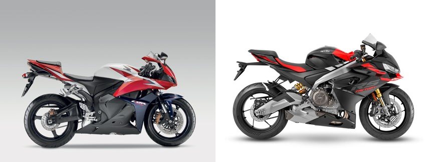 Honda CBR600RR 2009 vs Aprilia RS 660 Factory 2025