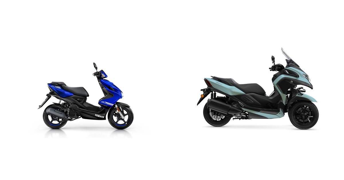 Yamaha Aerox 4 2020 vs Yamaha Tricity 300 2024
