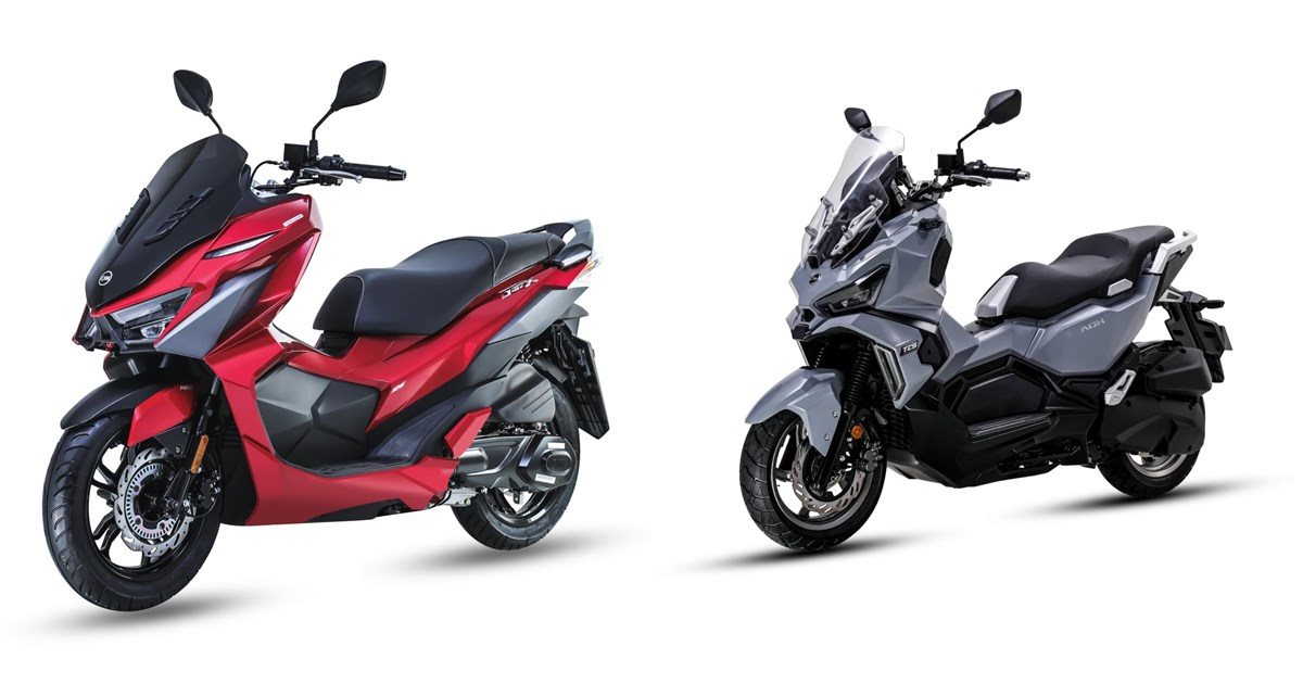 Motorrad Vergleich Sym Jet X 125 2025 vs. Sym ADX 125 2025