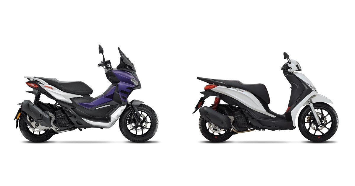 Aprilia SR GT ABS 125 2024 vs Piaggio Medley 125 S 2025