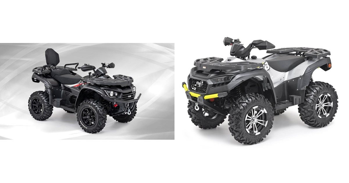 Motorrad Vergleich TGB Blade 600 EFI LT 4x4 EPS IRS 2018 vs. TGB Blade ...