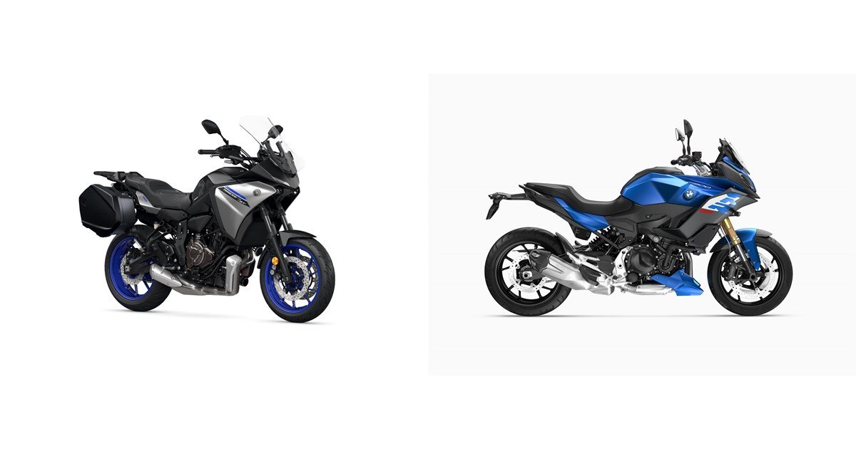 Comparaison des motos Yamaha Tracer 7 GT 2023 VS. BMW F 900 XR 2024