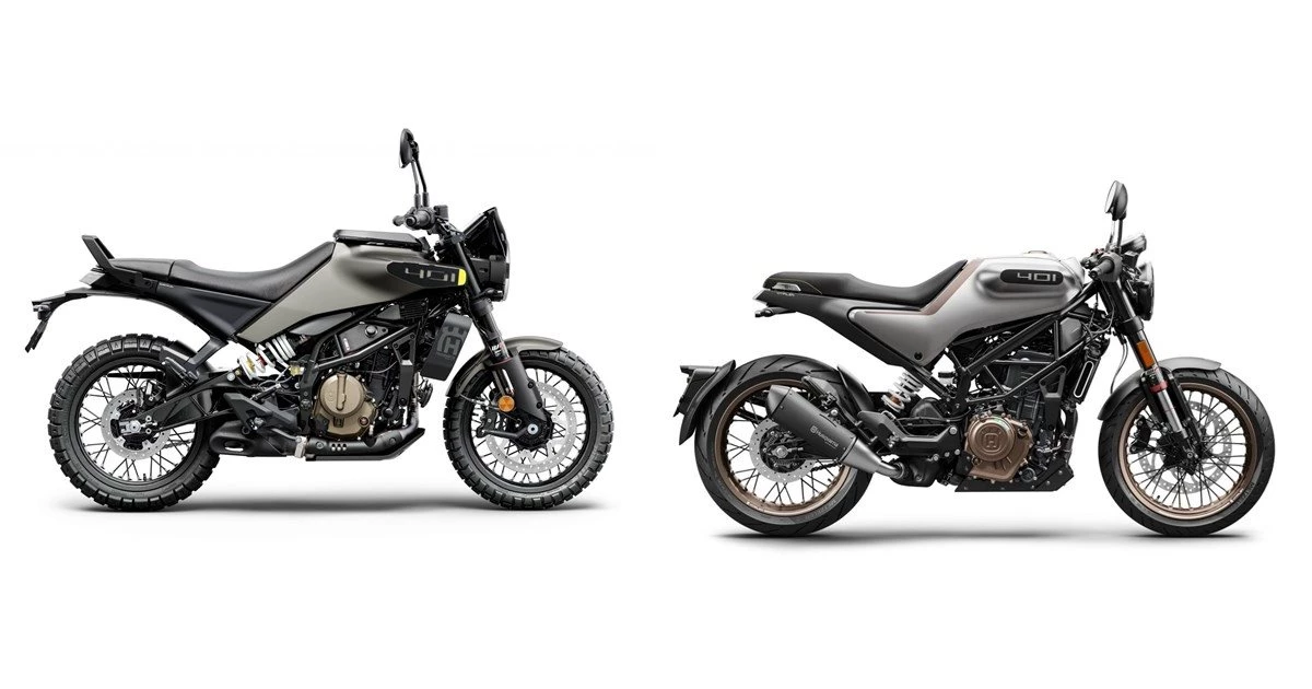 Husqvarna Svartpilen 401 2025 vs Husqvarna Vitpilen 401 2021