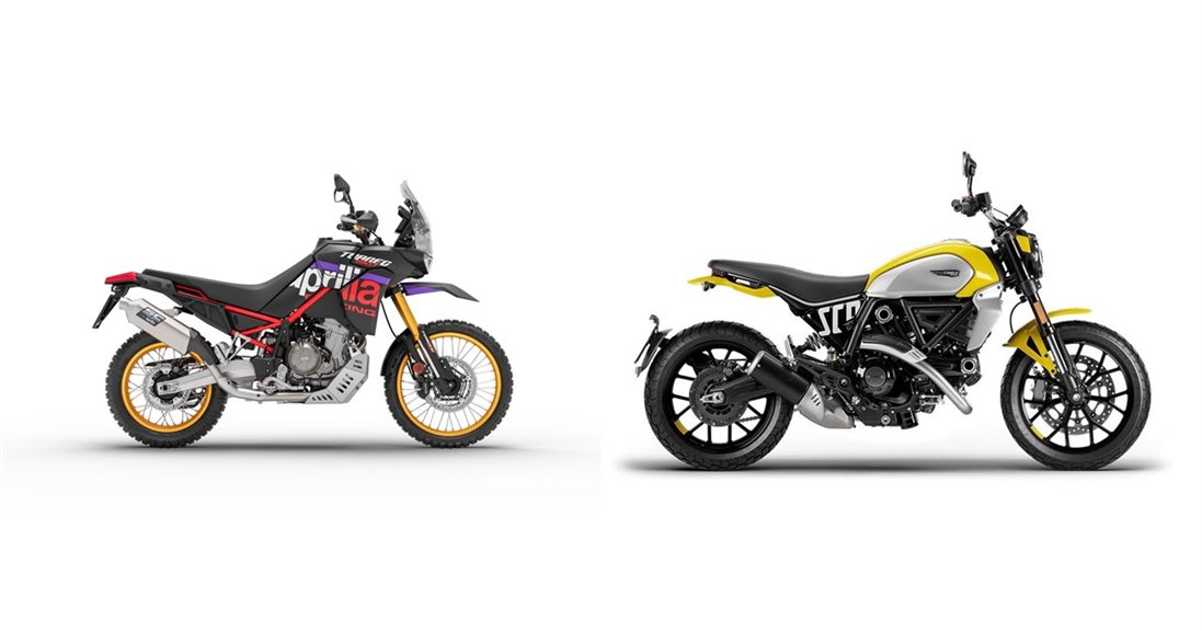 Aprilia Tuareg 660 Rally 2025 vs Ducati Scrambler Icon 2025