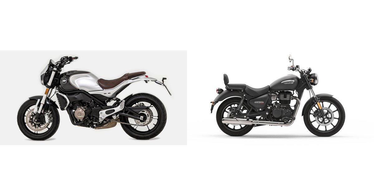 QJ Motor SRV 550 2023 vs Royal Enfield Meteor 350 Stellar 2022