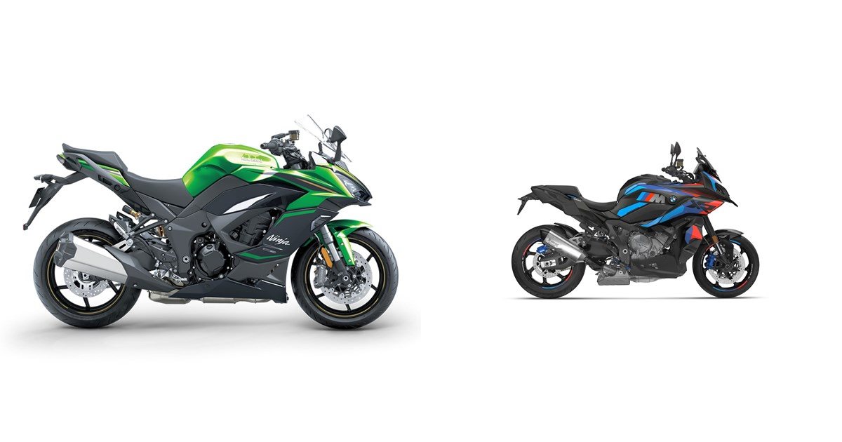 Motorrad Vergleich Kawasaki Ninja 1100SX SE 2025 vs. BMW M 1000 XR 2025