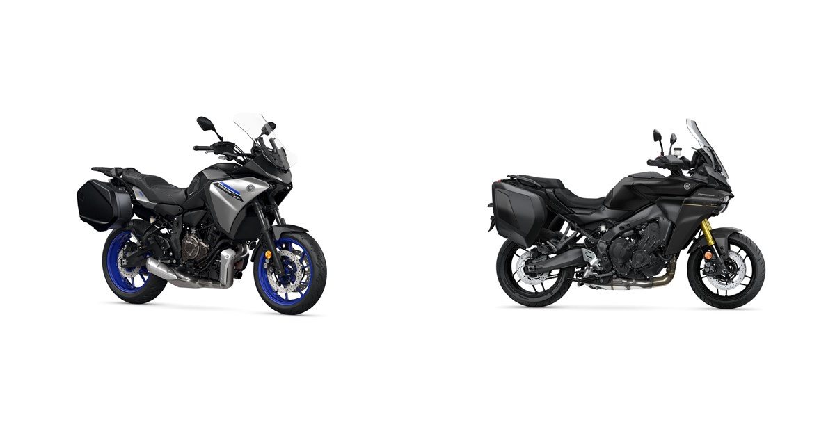 Motorrad Vergleich Yamaha Tracer 7 GT 2024 vs. Yamaha Tracer 9 GT 2025