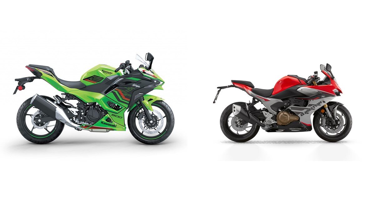 Kawasaki Ninja 500 SE 2024 vs QJ Motor SRK 600 RS 2025