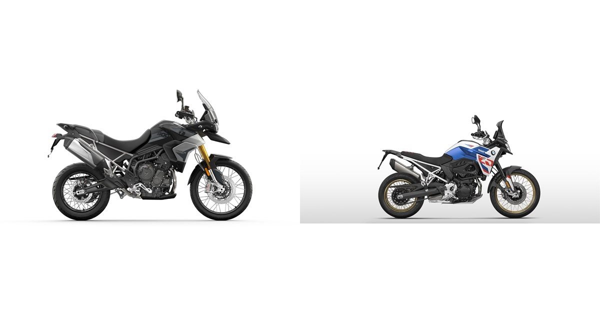 Motorrad Vergleich Triumph Tiger 900 Rally 2021 vs. BMW F 900 GS 2025