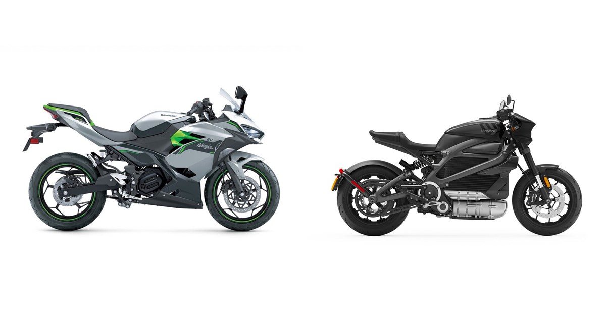 Kawasaki Ninja e-1 2024 vs LiveWire One 2023