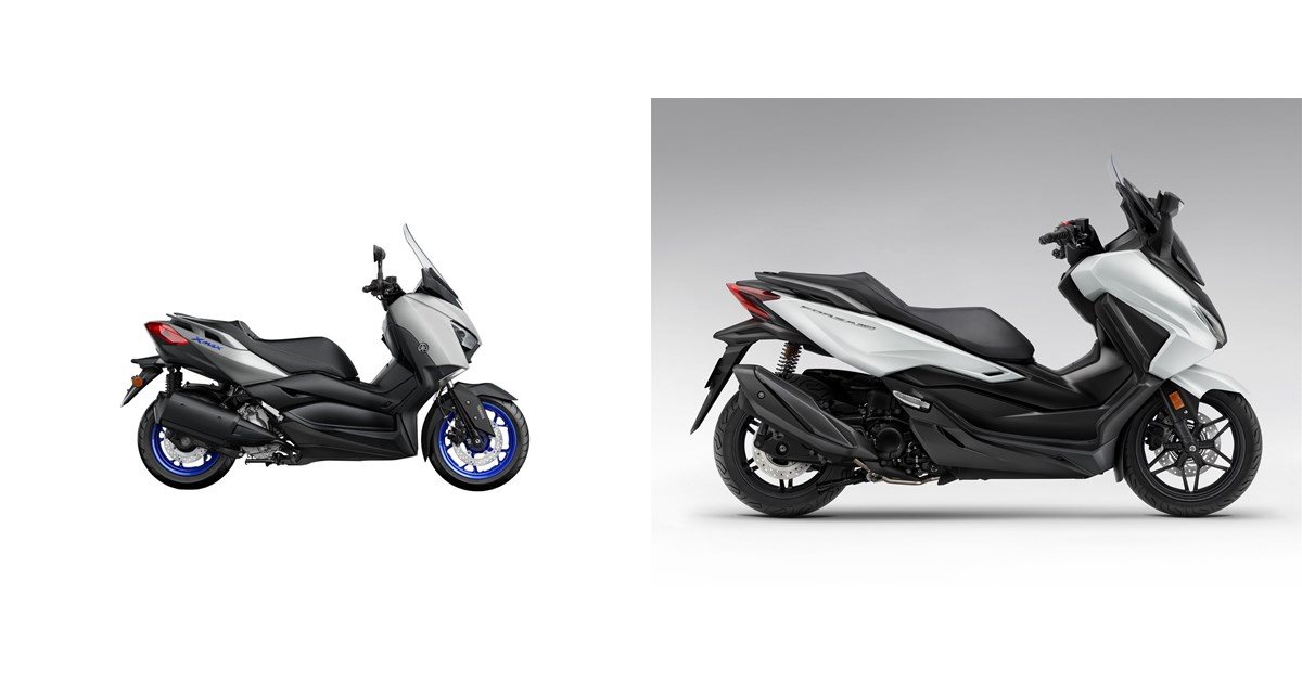 Yamaha XMAX 300 2021 vs Honda Forza 350 2025