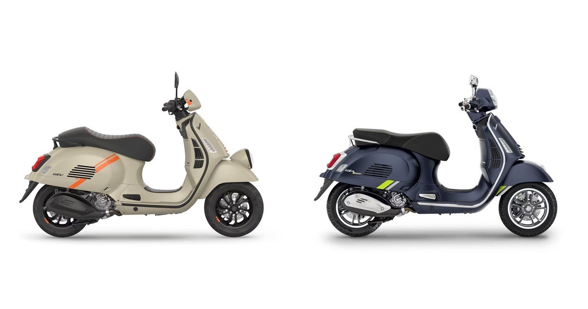 Motorrad Vergleich Vespa GTV 310 2025 vs. Vespa GTS 310 SuperTech 2025