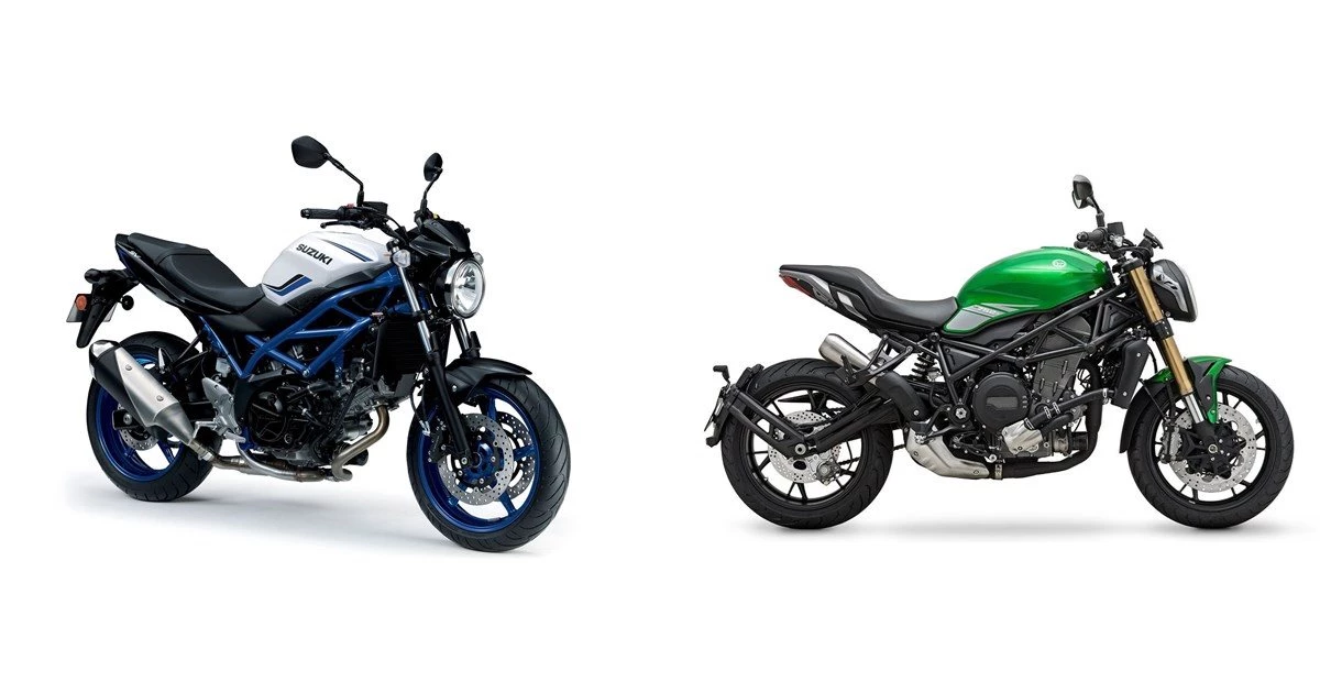 Motorrad Vergleich Suzuki SV650 2020 vs. Benelli 752 S 2024