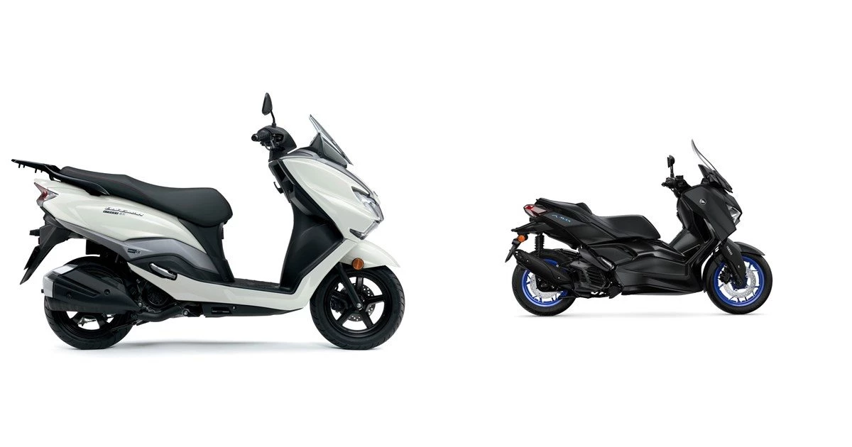 Suzuki Burgman Street 125EX 2025 vs Yamaha XMAX 125 2025