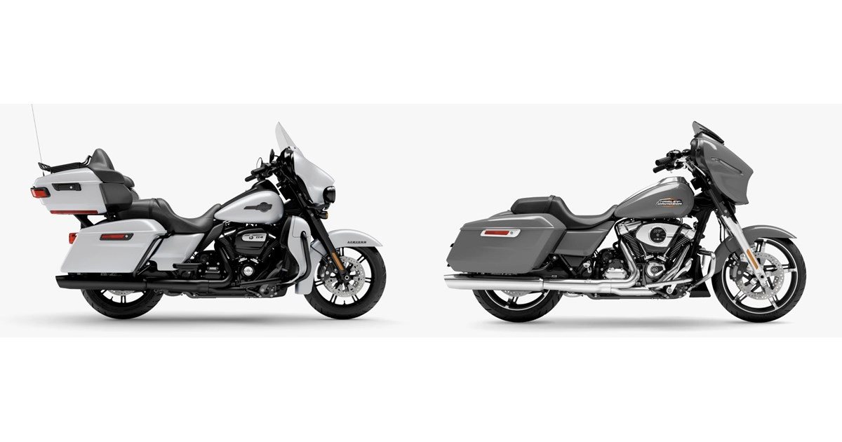 Motorrad Vergleich Harley-Davidson Touring Electra Glide Ultra Limited ...
