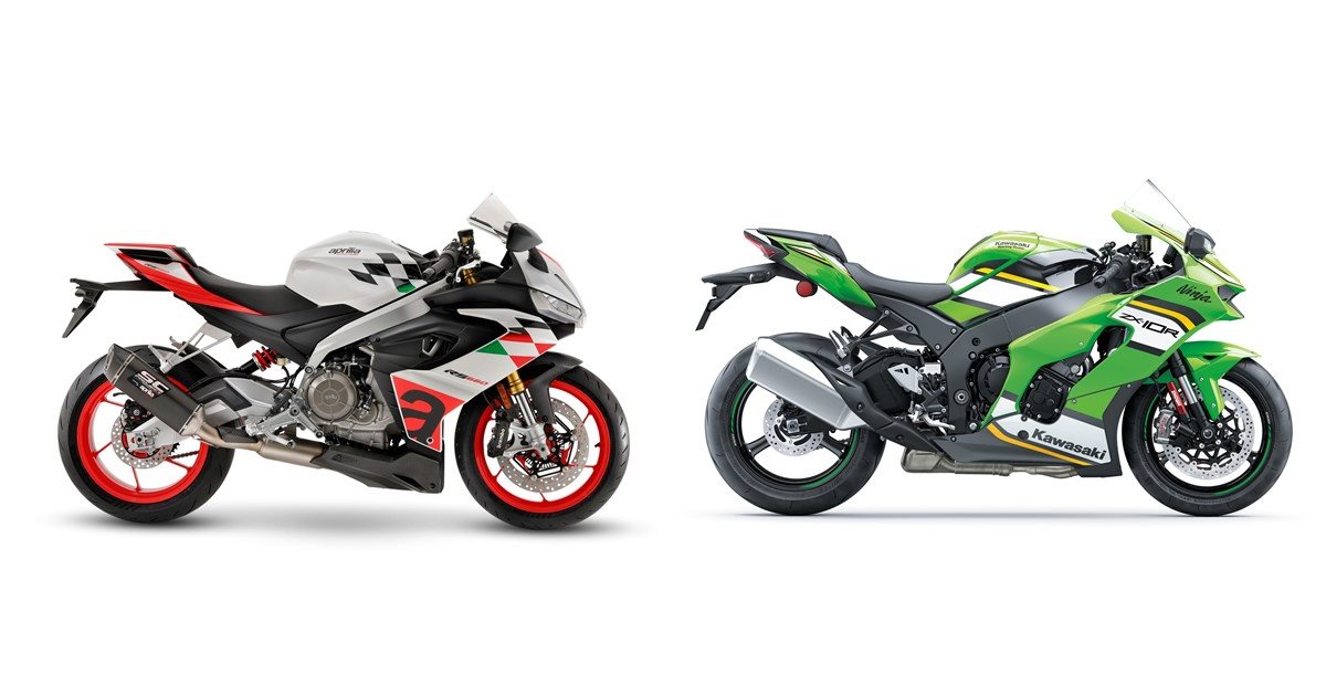 Aprilia RS 660 Extrema 2024 vs Kawasaki Ninja ZX-10R 2025