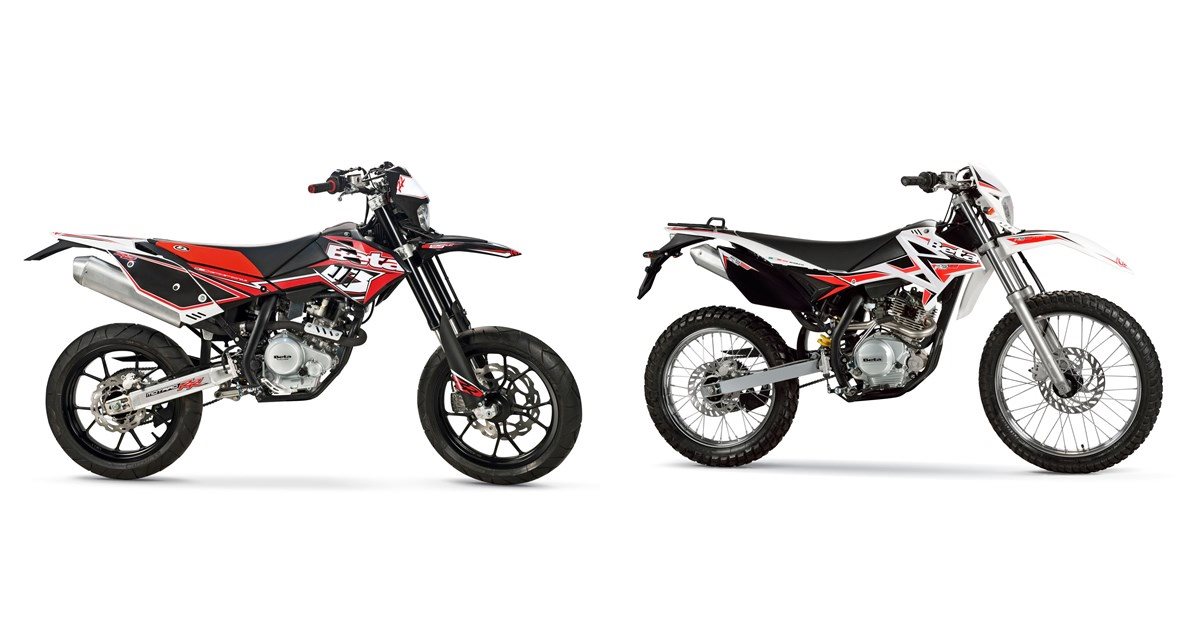 Motorrad Vergleich Beta RR Motard 125 4T 2016 vs. Beta RE 125 4T 2015