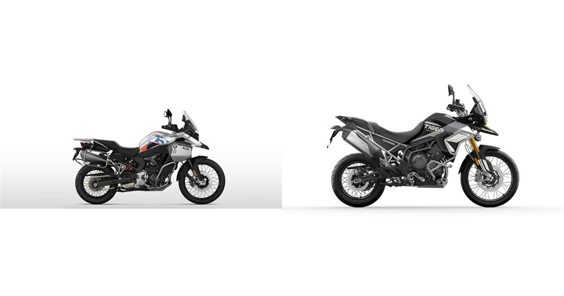 Motorrad Vergleich BMW F 900 GS Adventure 2024 vs. Triumph Tiger 900 ...