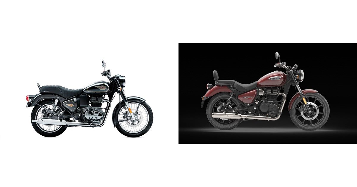 Royal Enfield Bullet 350 2024 vs Royal Enfield Meteor 350 Stellar 2021