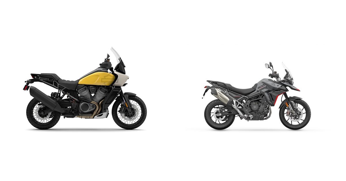Harley-Davidson Pan America 1250 Special 2023 vs Triumph Tiger 900 GT ...