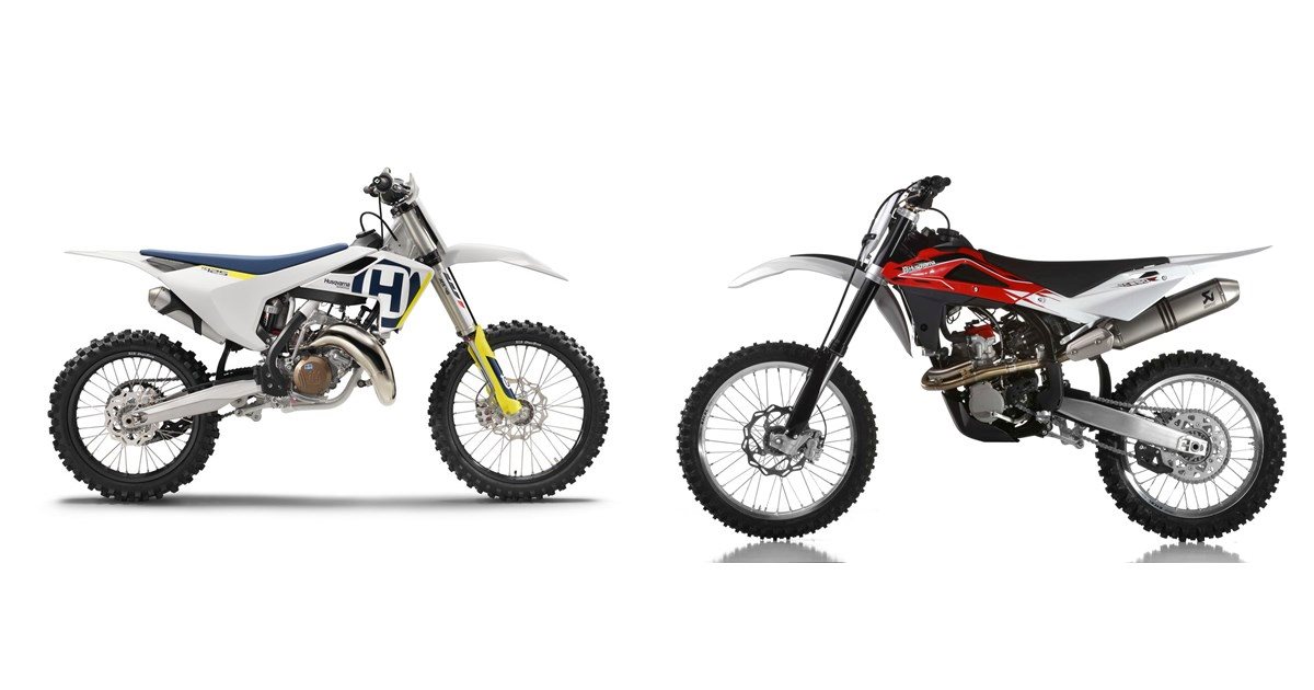 Motorrad Vergleich Husqvarna TC 125 2018 vs. Husqvarna TC 250 2013