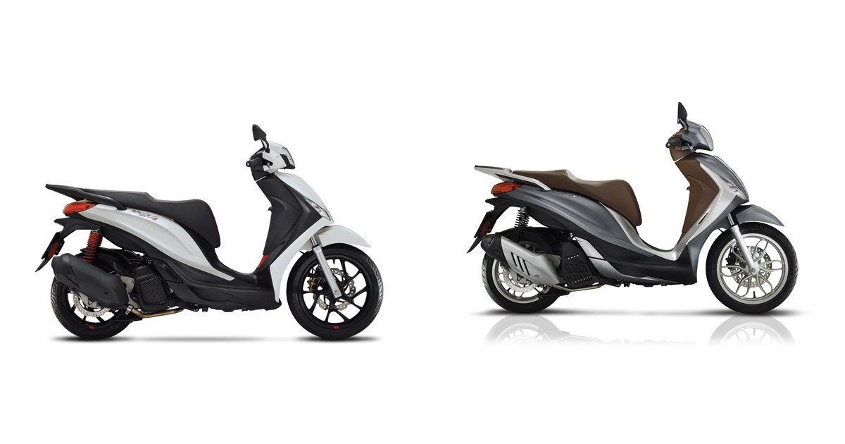 Motorrad Vergleich Piaggio Medley 125 S 2025 vs. Piaggio Medley 125 ie IGET 2019