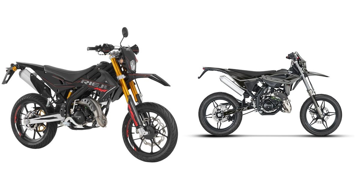 Rieju MRT 50 All Black 2025 vs Beta RR Motard 2T 50 X special edition 2025