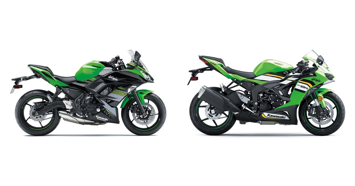 Kawasaki Ninja 650 KRT 2019 vs Kawasaki Ninja ZX-6R 2025