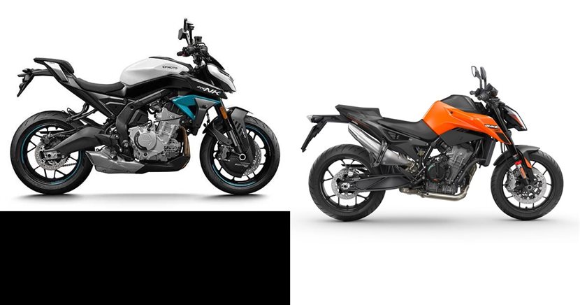 Motorrad Vergleich CFMOTO 675NK 2025 vs. KTM 790 Duke 2025
