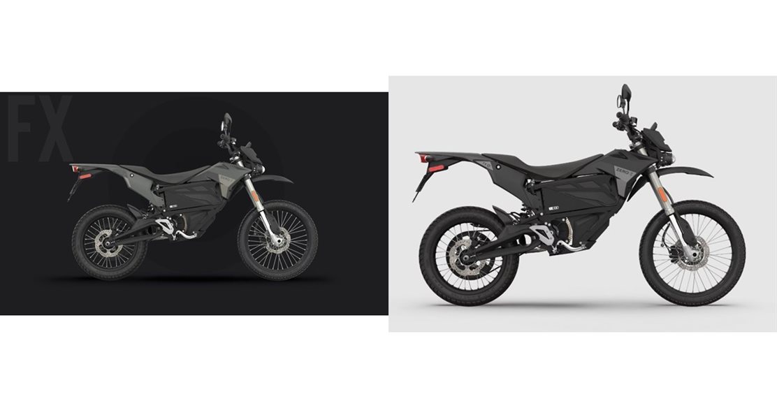 Motorrad Vergleich Zero FX 2024 vs. Zero FX 2023