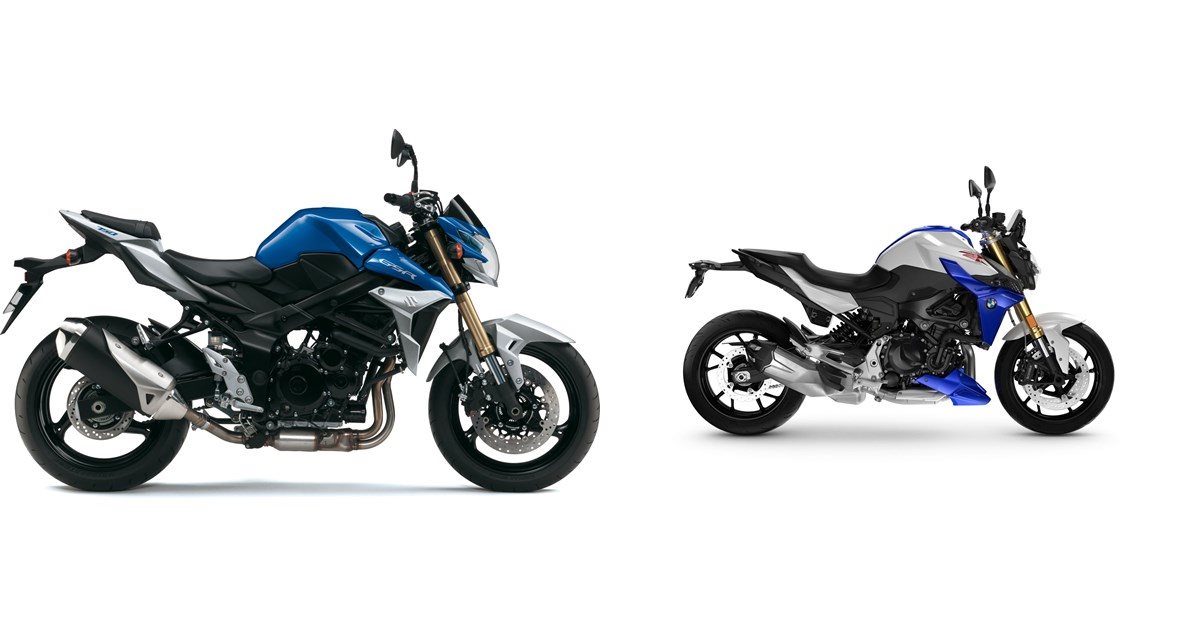 Motorrad Vergleich Suzuki GSR 750 2016 vs. BMW F 900 R 2022
