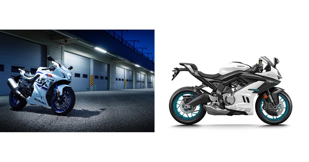 Suzuki GSX-R 1000 R 2018 vs CFMOTO 675SR-R 2025