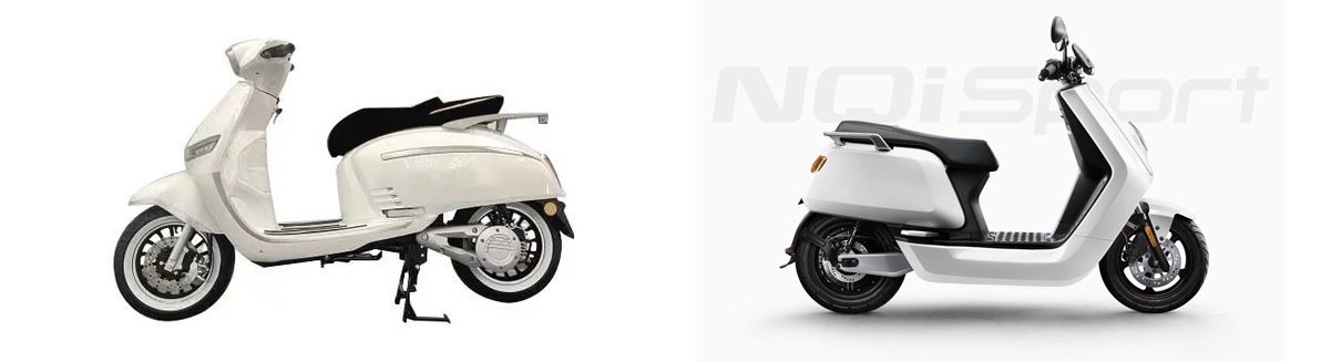 Motorrad Vergleich TinBot TB-F80 2024 vs. NIU NQi Sport 2022