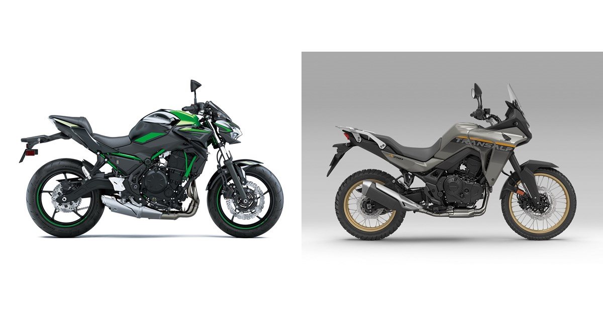 Kawasaki Z650 2022 vs Honda XL750 Transalp 2025