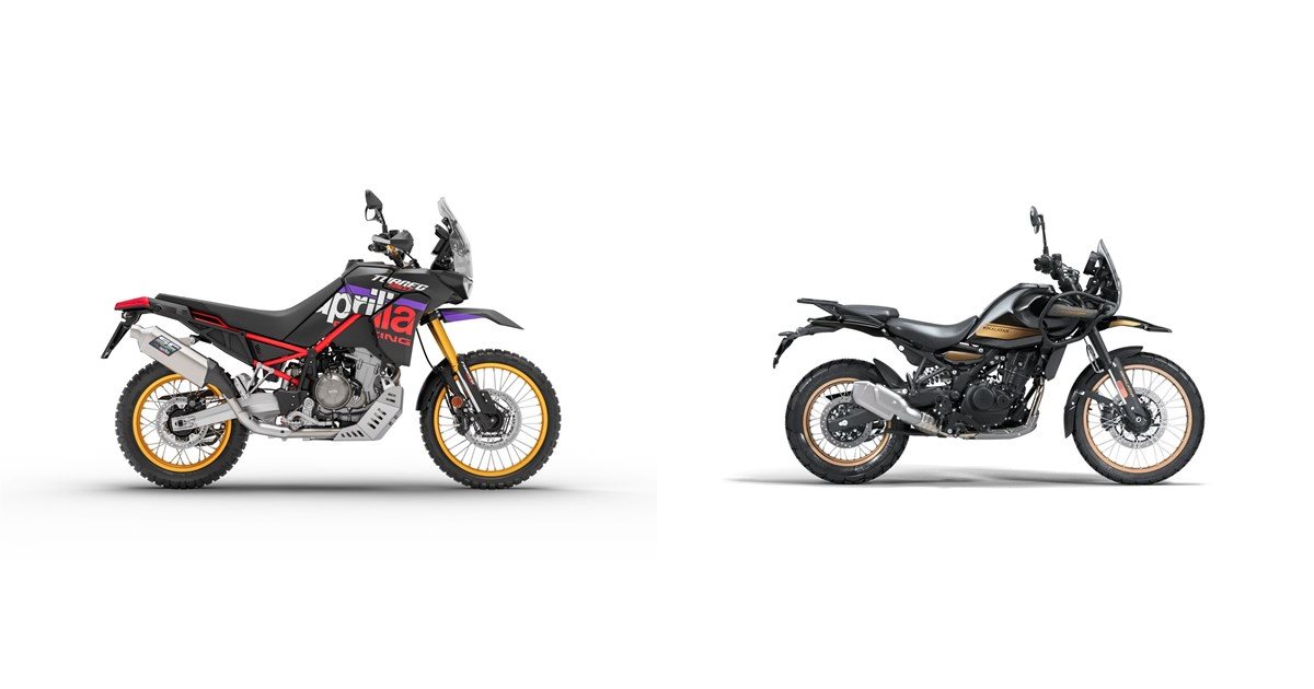 Aprilia Tuareg 660 Rally 2025 vs Royal Enfield Himalayan 450 2025