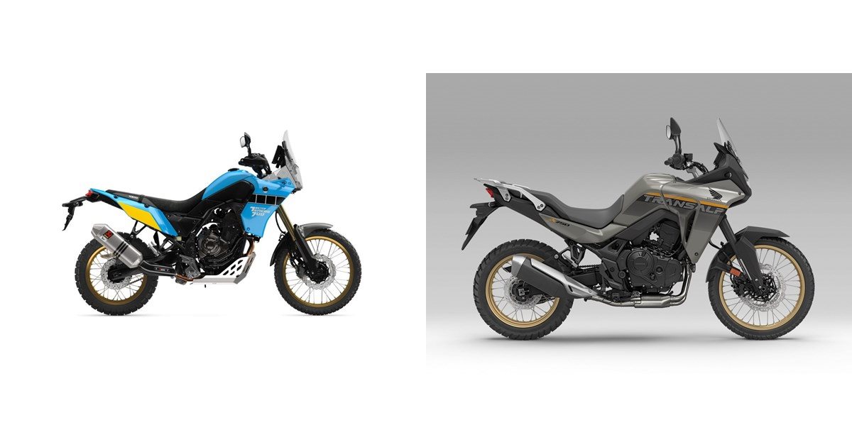 Yamaha Tenere 700 Rally Edition 2021 vs Honda XL750 Transalp 2025