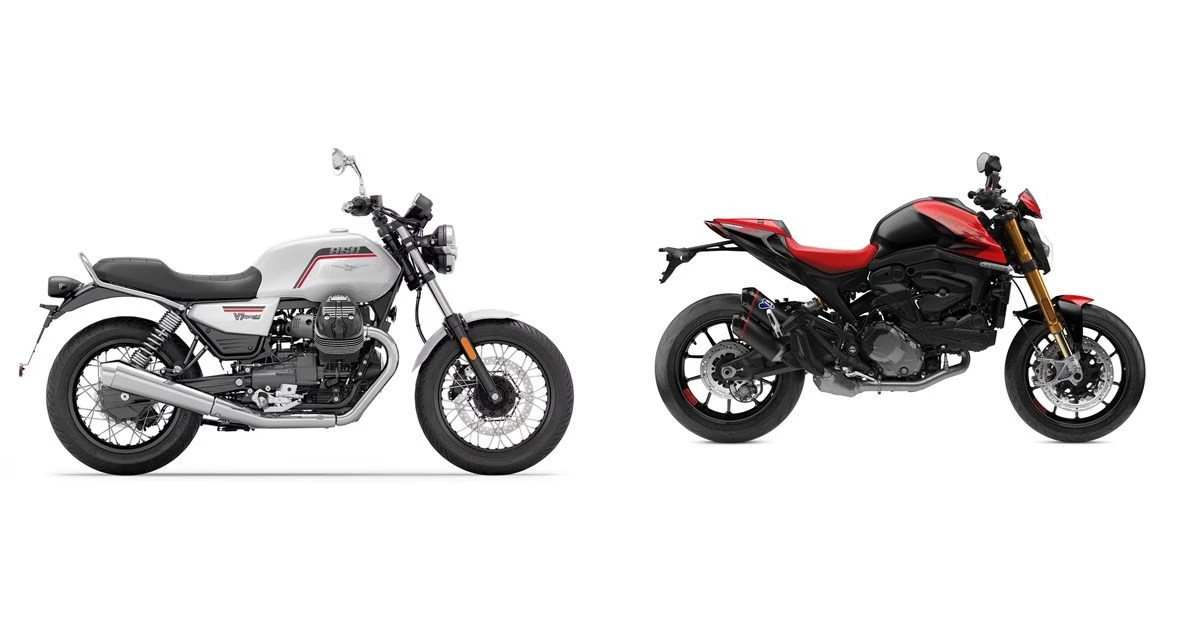 Moto Guzzi V7 Special 2025 vs Ducati Monster SP 2025